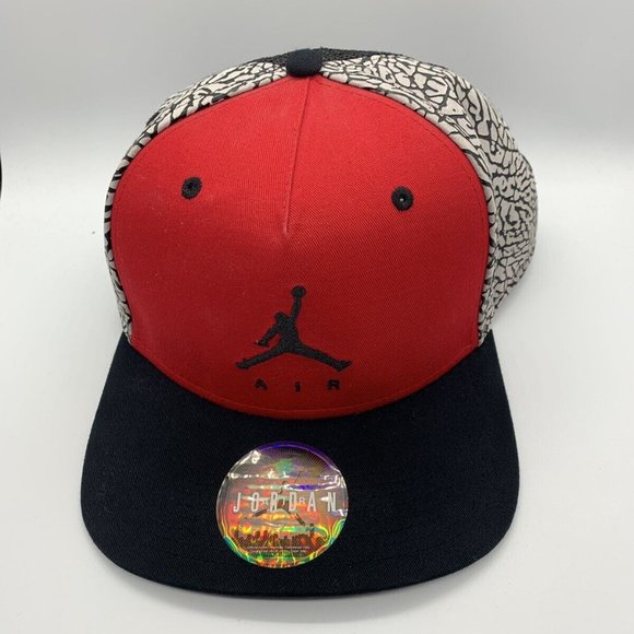 Jordan | Accessories | Air Jordan Elephant Cement Jumpman Trucker Hat Snapback Cap | Poshmark